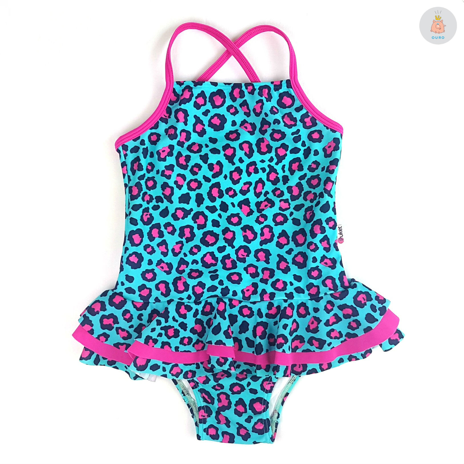 Maiô Kids Onça Azul Puket – Pig Pega