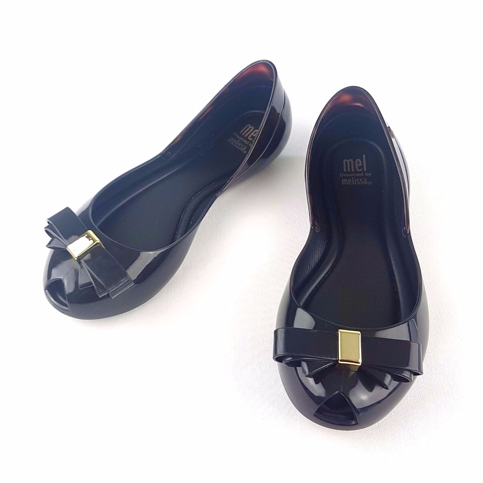 Sapatilha Melissa Mel Queen Preta com Laço – Pig Pega